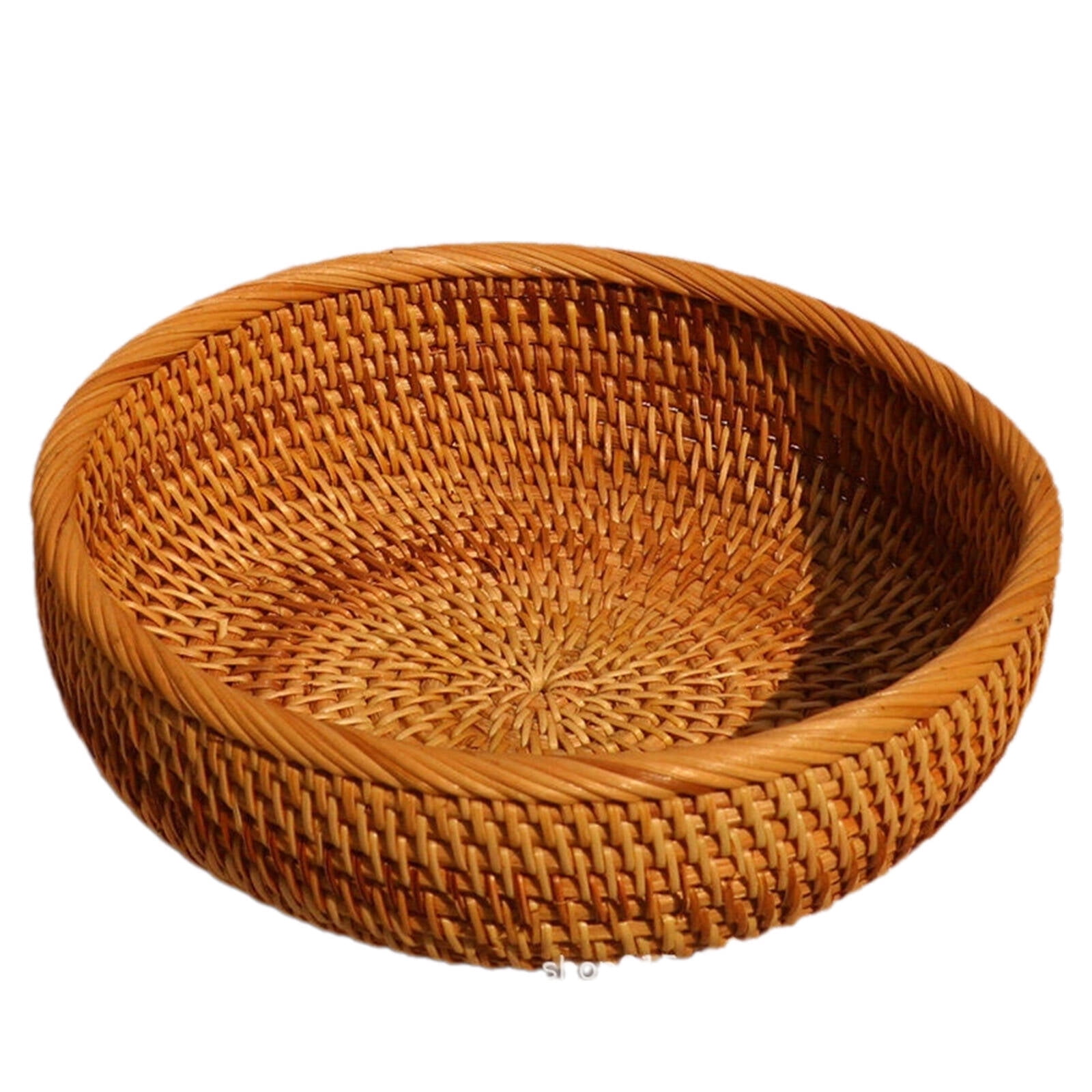 ACDANC 2026 New Fruit Basket Woven Rattan Bread Basket Fruit Bowl Fruit ...