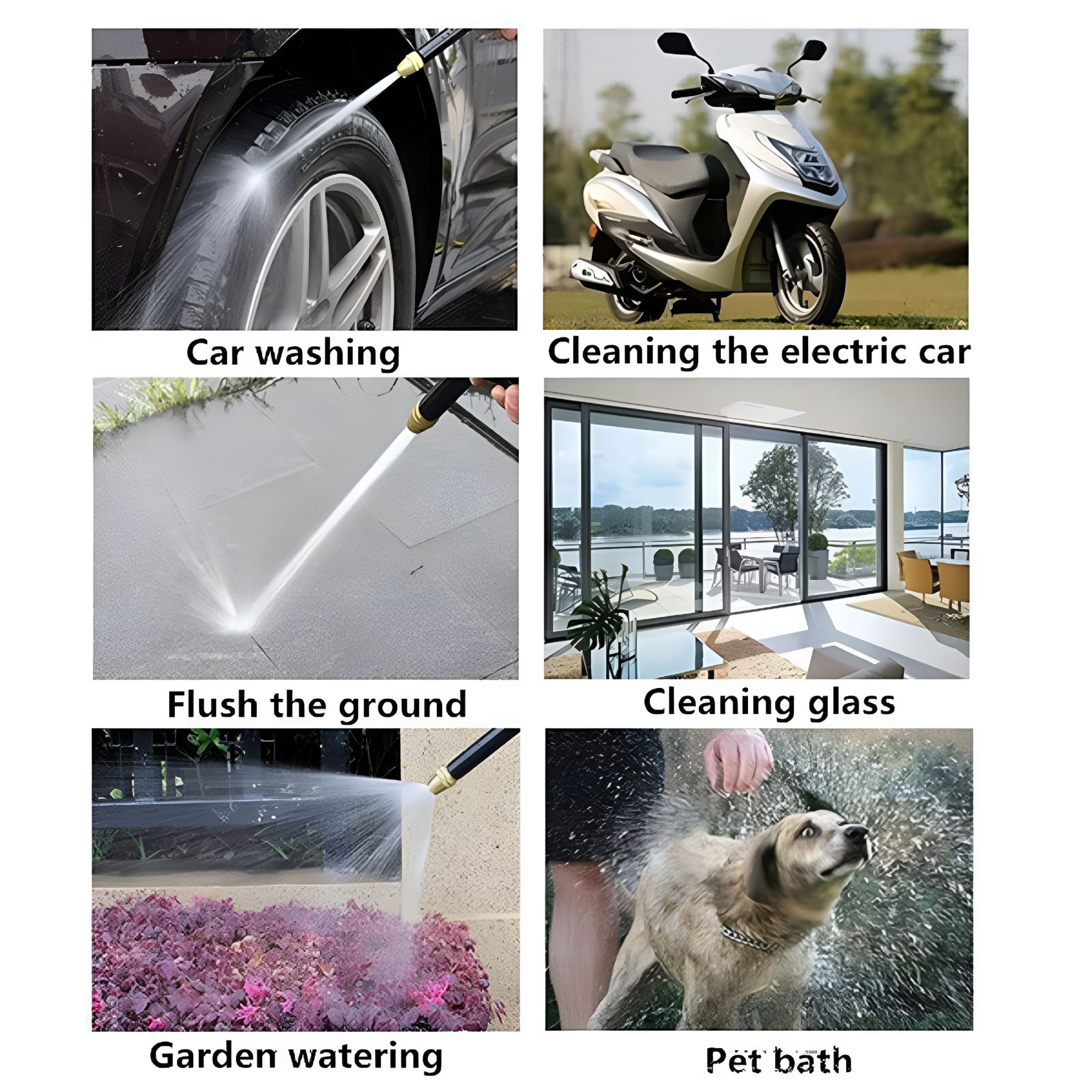 ACDANC 2026 New High Pressure Spray Water Gun Washing Garden Watering ...