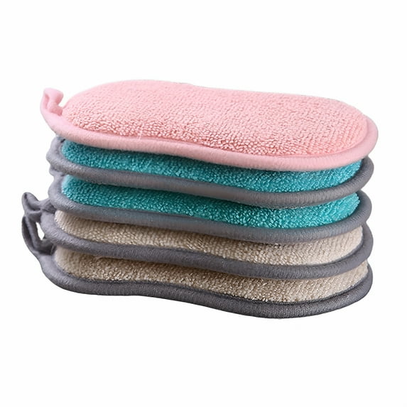 ACDANC 2026 New Kitchen Scrub Brush Multipurpose Kitchen Scrub Sponges ...