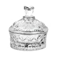 ACDANC 2026 New Large Glass Candy Dish with Lid,Clear Crystal Candy Jar ...
