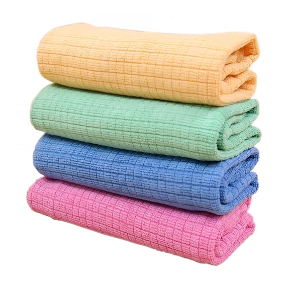 ACDANC 2026 New Microfiber Cleaning Cloth, 4Pack Cleaning Rag Cleaning ...