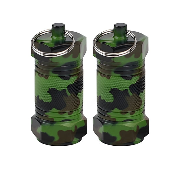 ACDANC 2026 New Mini Pill Box Container,Portable Waterproof Keychain ...