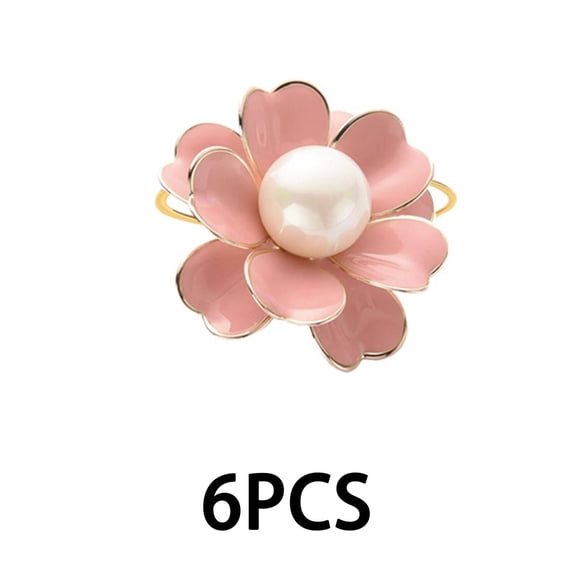 ACDANC 2026 New Napkin Rings Charming Style Gold Napkin Rings Graceful ...