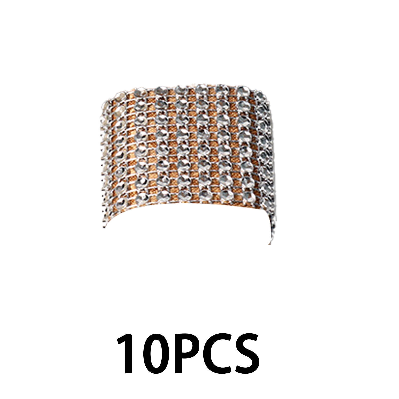 ACDANC 2026 New Napkin Rings Elegant Shine Curved Napkin Rings Delicate ...