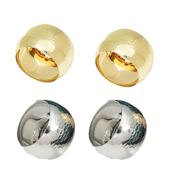 ACDANC 2026 New Napkin Rings,Sophisticated Details Curved Napkin Rings ...