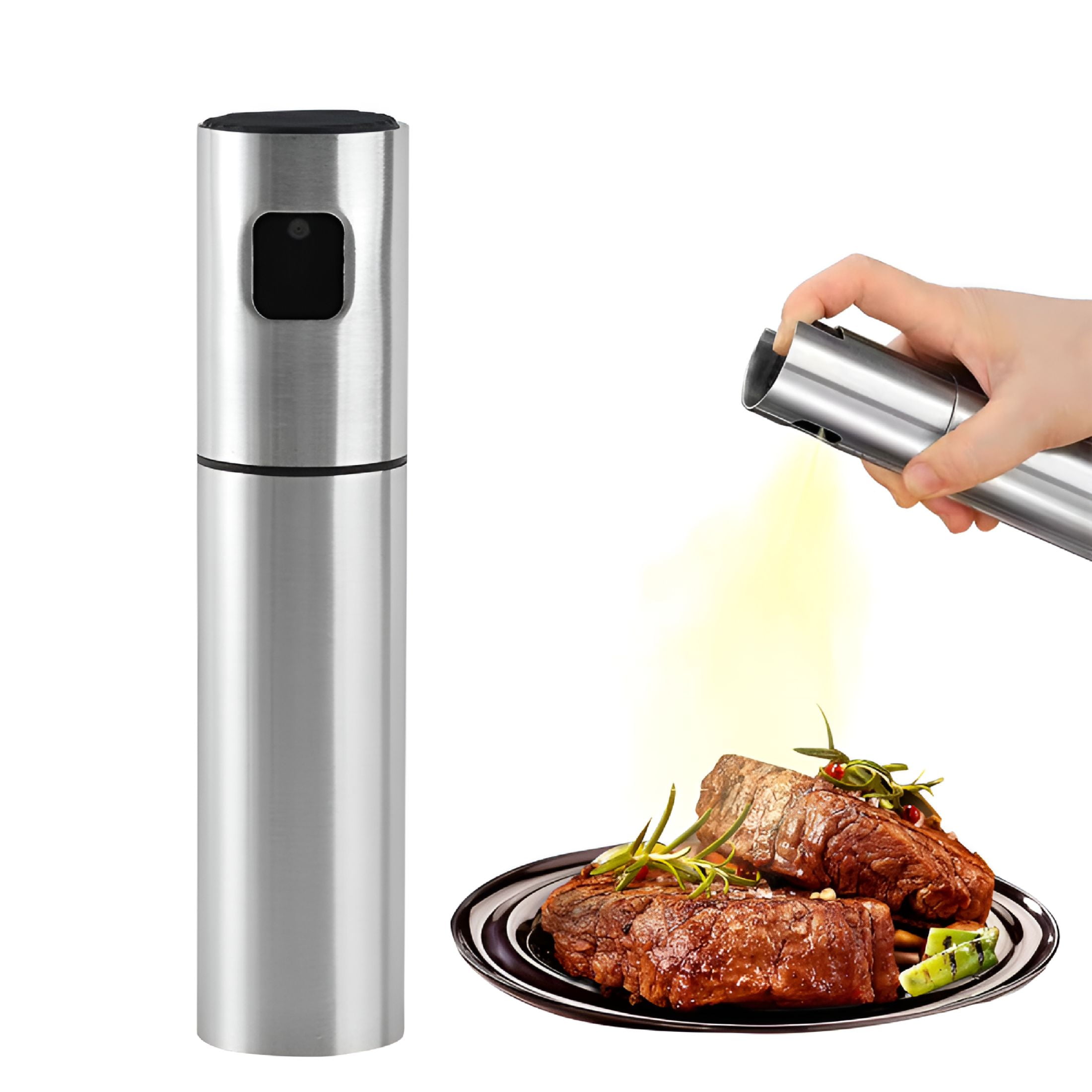 ACDANC 2026 New Oil Atomizer Cooking Oil Spray Bottle Stainless Steel ...