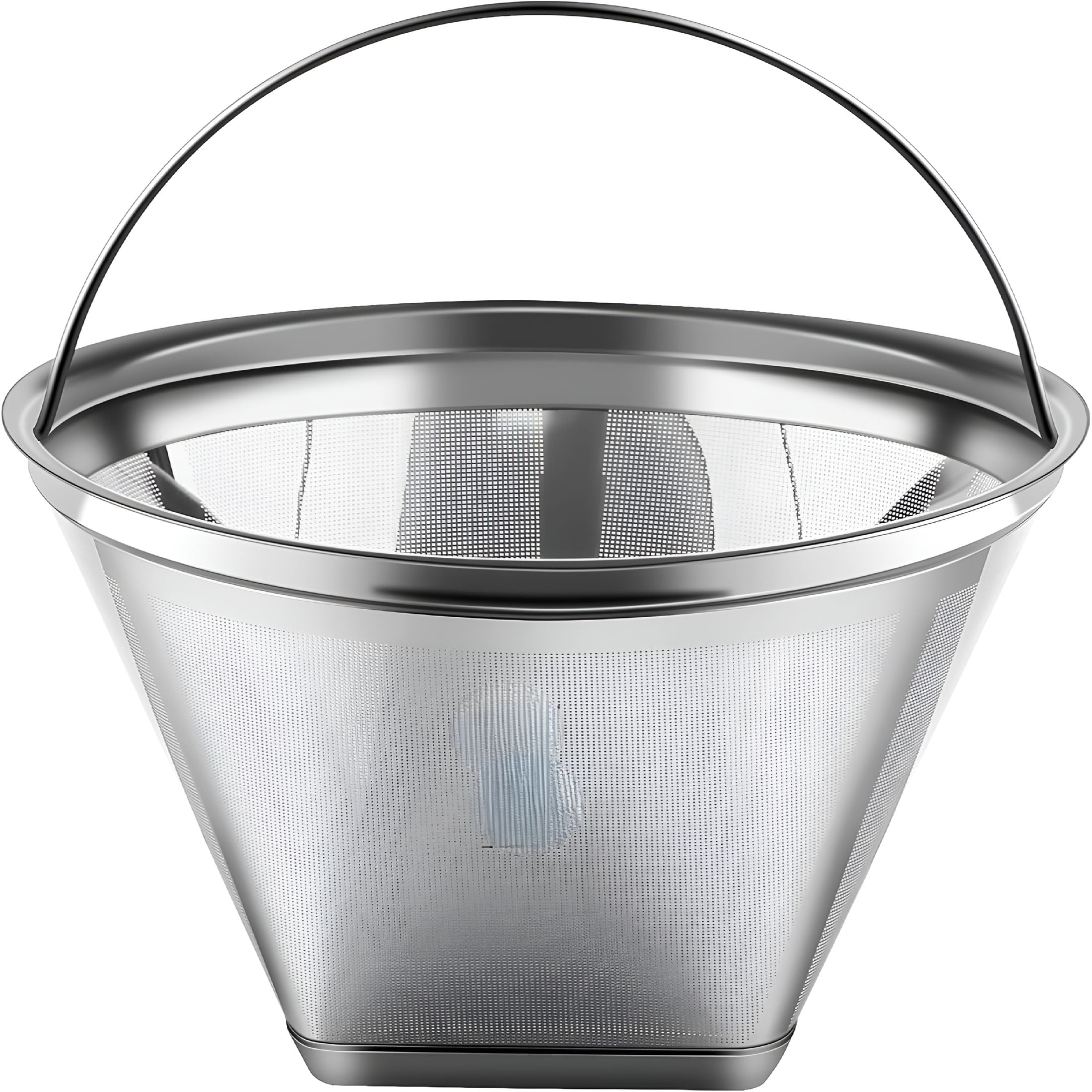 ACDANC 2026 New Reusable #4 Cone Shape Coffee Filter Permanent 6-10 Cup ...