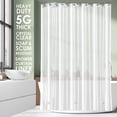 ACDANC 2026 New Shower Curtain Liner for Bathroom, Shower, Frosted ...