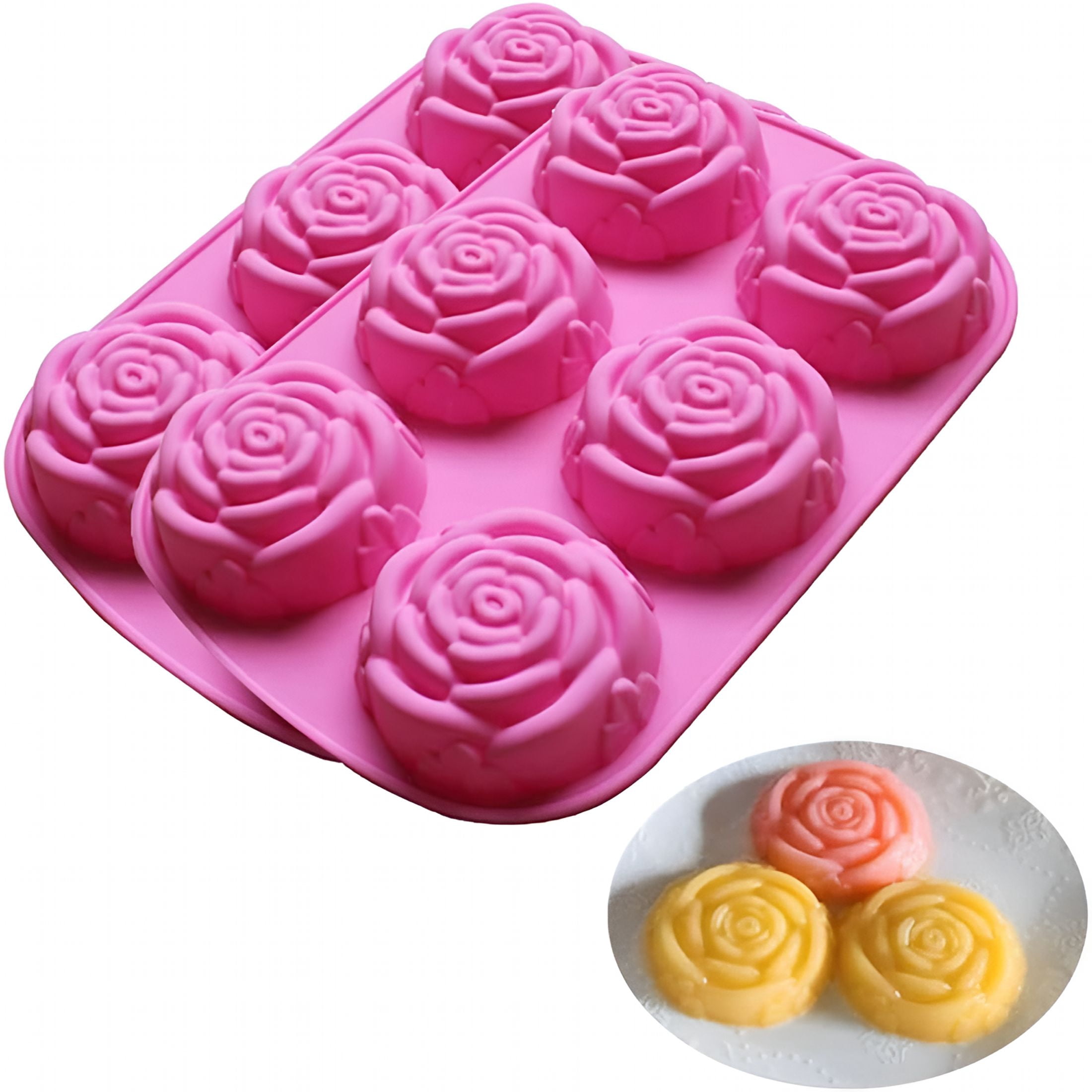 ACDANC 2026 New Silicone Mold for Handmade Soap Cake Jelly Pudding ...