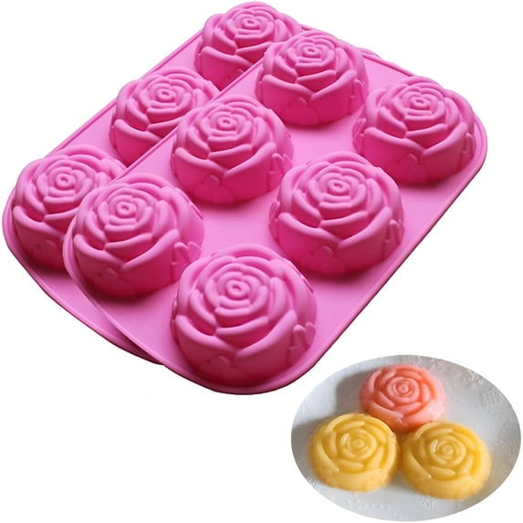 ACDANC 2026 New Silicone Mold for Handmade Soap Cake Jelly Pudding ...