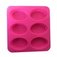 ACDANC 2026 New Silicone Soap Molds Oval Lace Floral Soap Molds Perfect ...