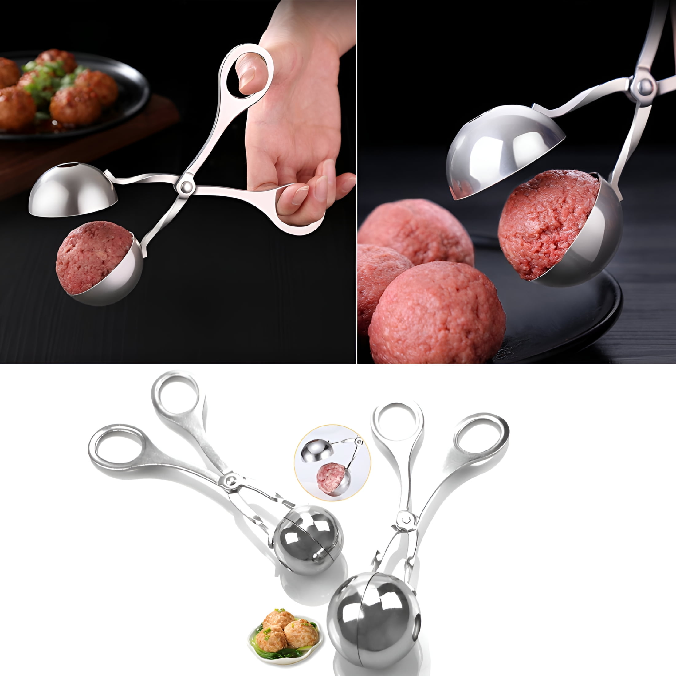 ACDANC 2026 New Stainless Steel Non-Stick Meat Baller, Meatball Fish ...