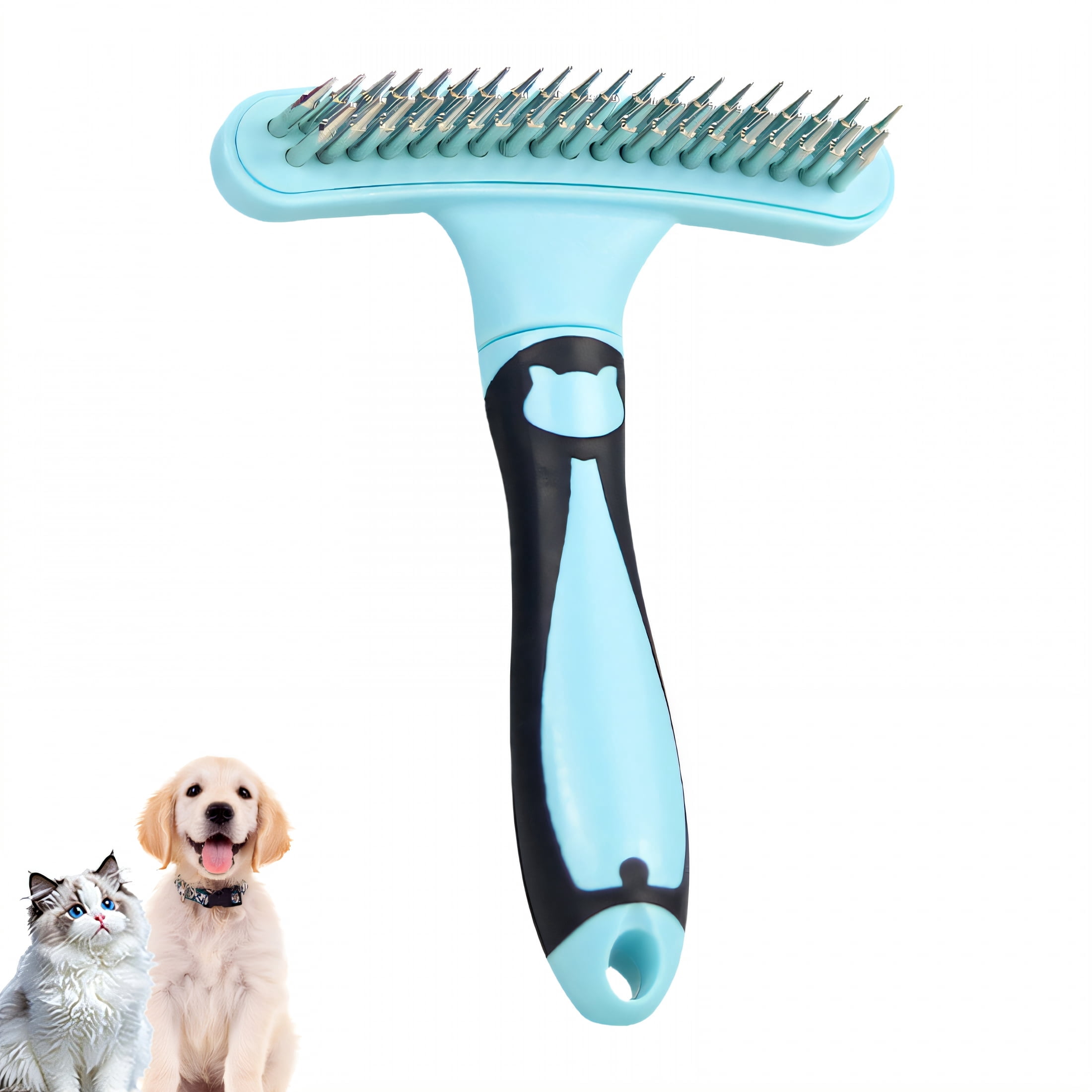 ACDANC 2026 New Undercoat Rake for Dogs,Comfortable Feel Dog Brush ...