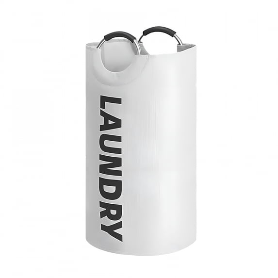 ACDANC 2026 New White 90L Large Laundry Basket Laundry Bag Freestanding ...