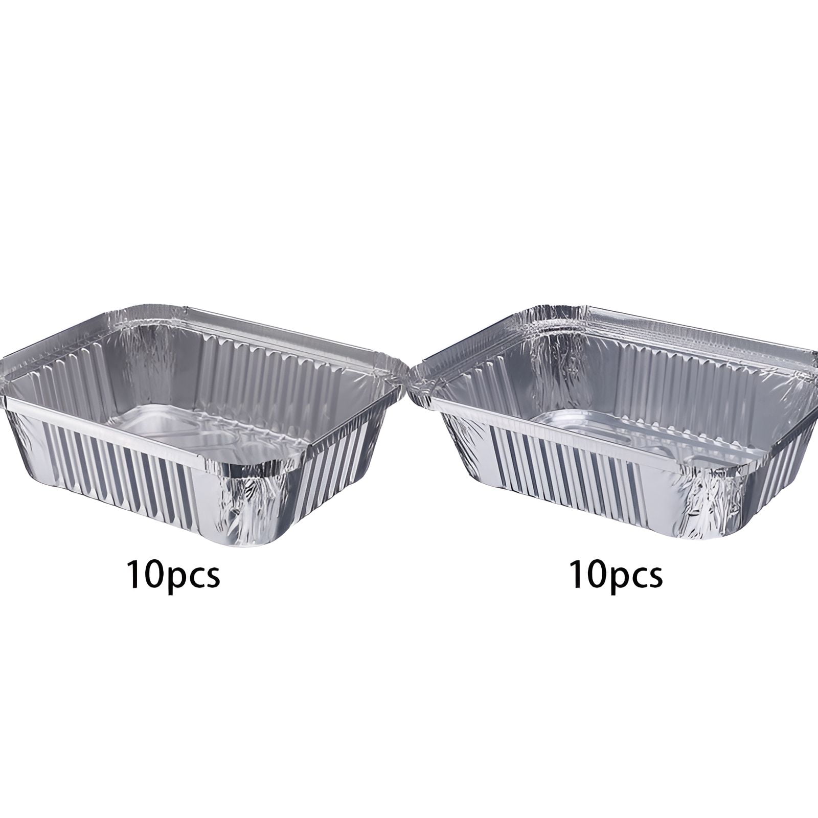 ACDANC 20Pcs Aluminum Foil Rolled Edge Structure Tin Foil One-Piece ...