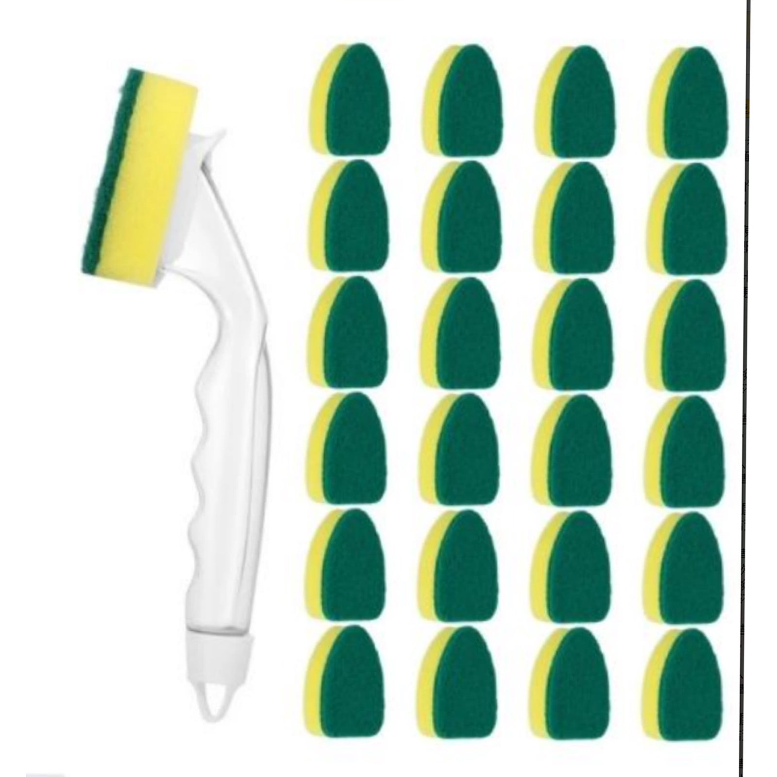 ACDANC 25Pcs Dish Sponge,Sponge for Kitchen,Non Scratch Dishwand ...