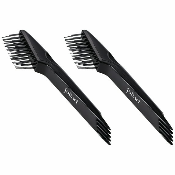 ACDANC 2PCS Plastic Comb Cleaner Hair Brush Cleaning Tool Practical ...