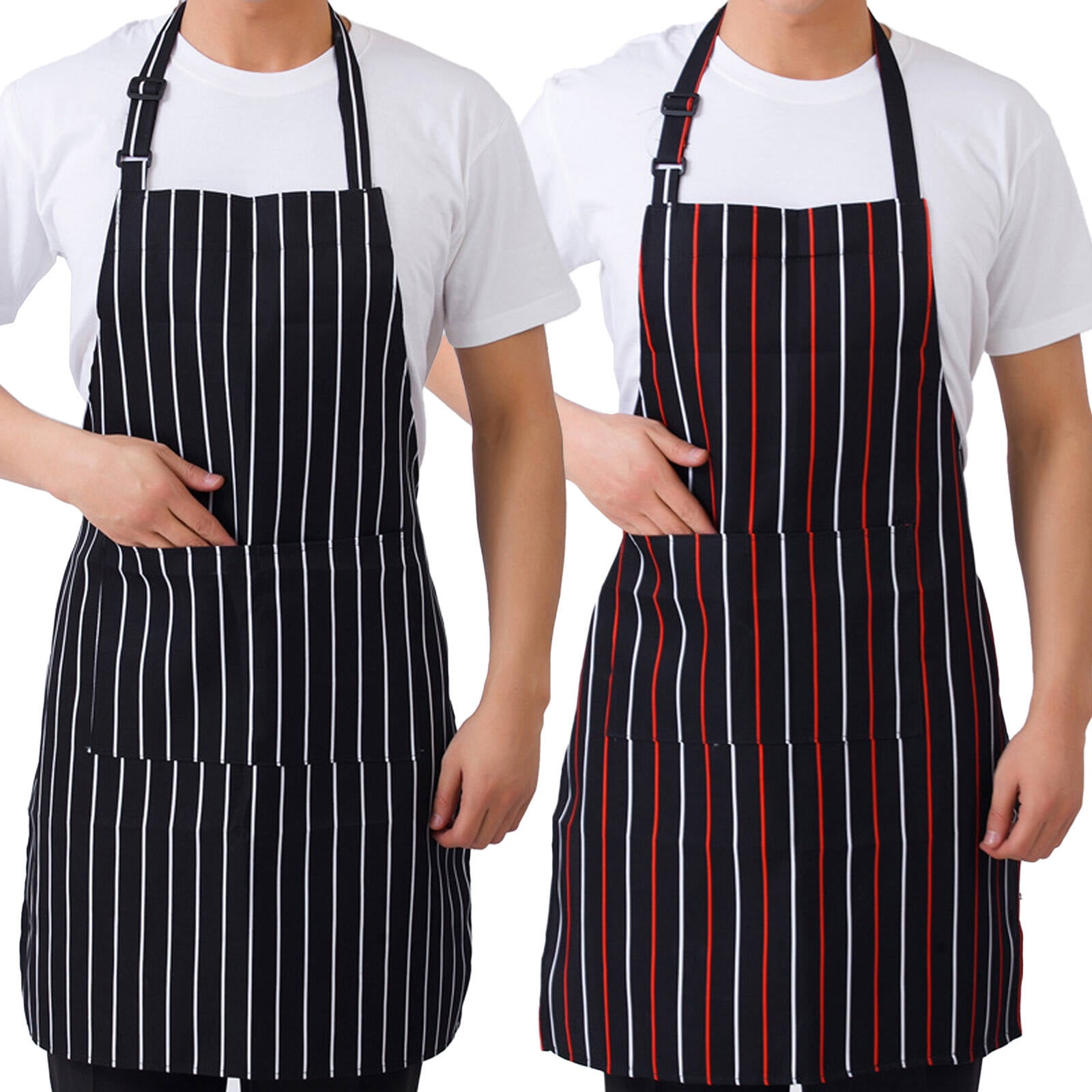 ACDANC 2Pcs Apron,Water-Resistant Fabric Aprons for Cooking,Comfortable ...