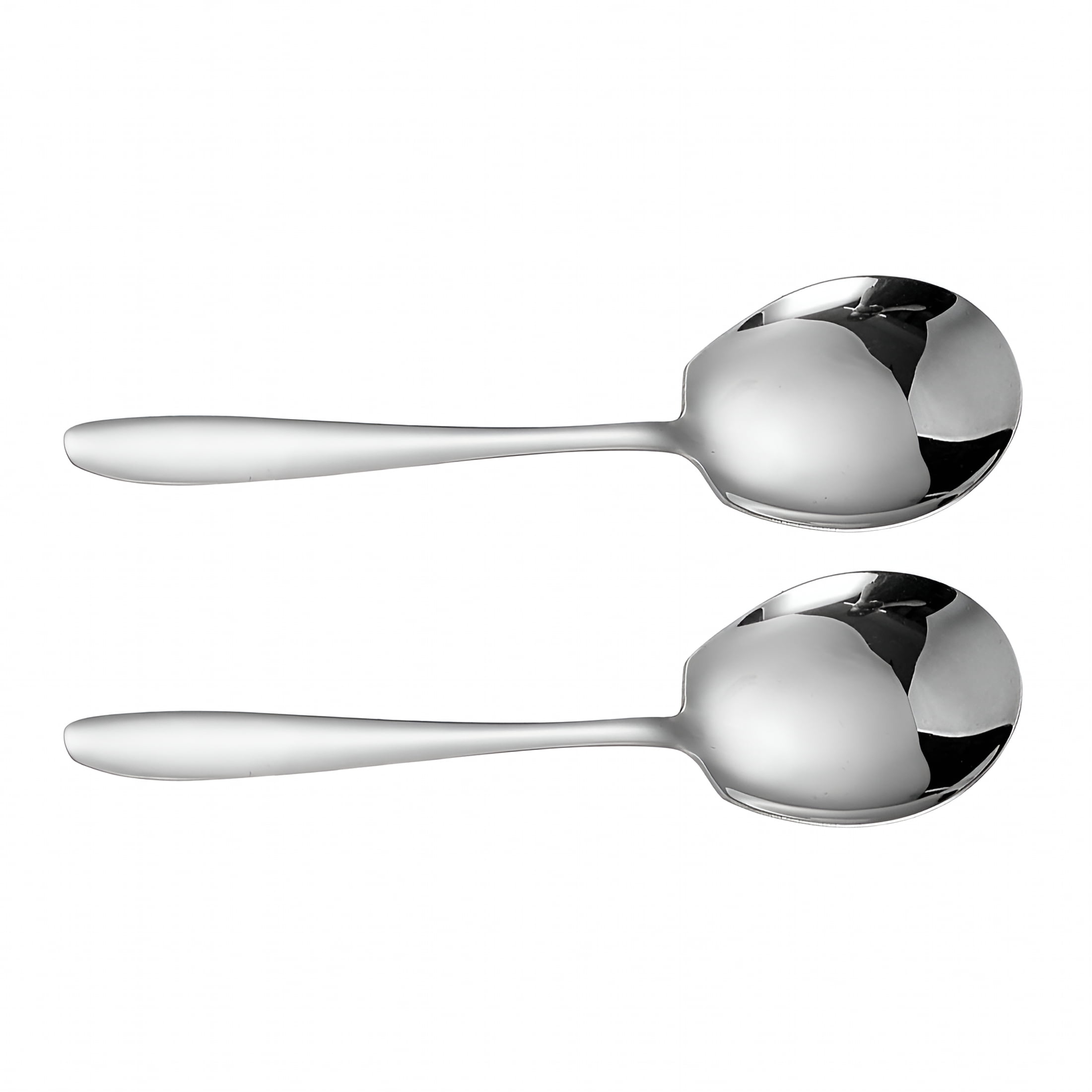 ACDANC 2Pcs Buffet Dispense Spoon Stainless Steel Serving Scoop Large ...