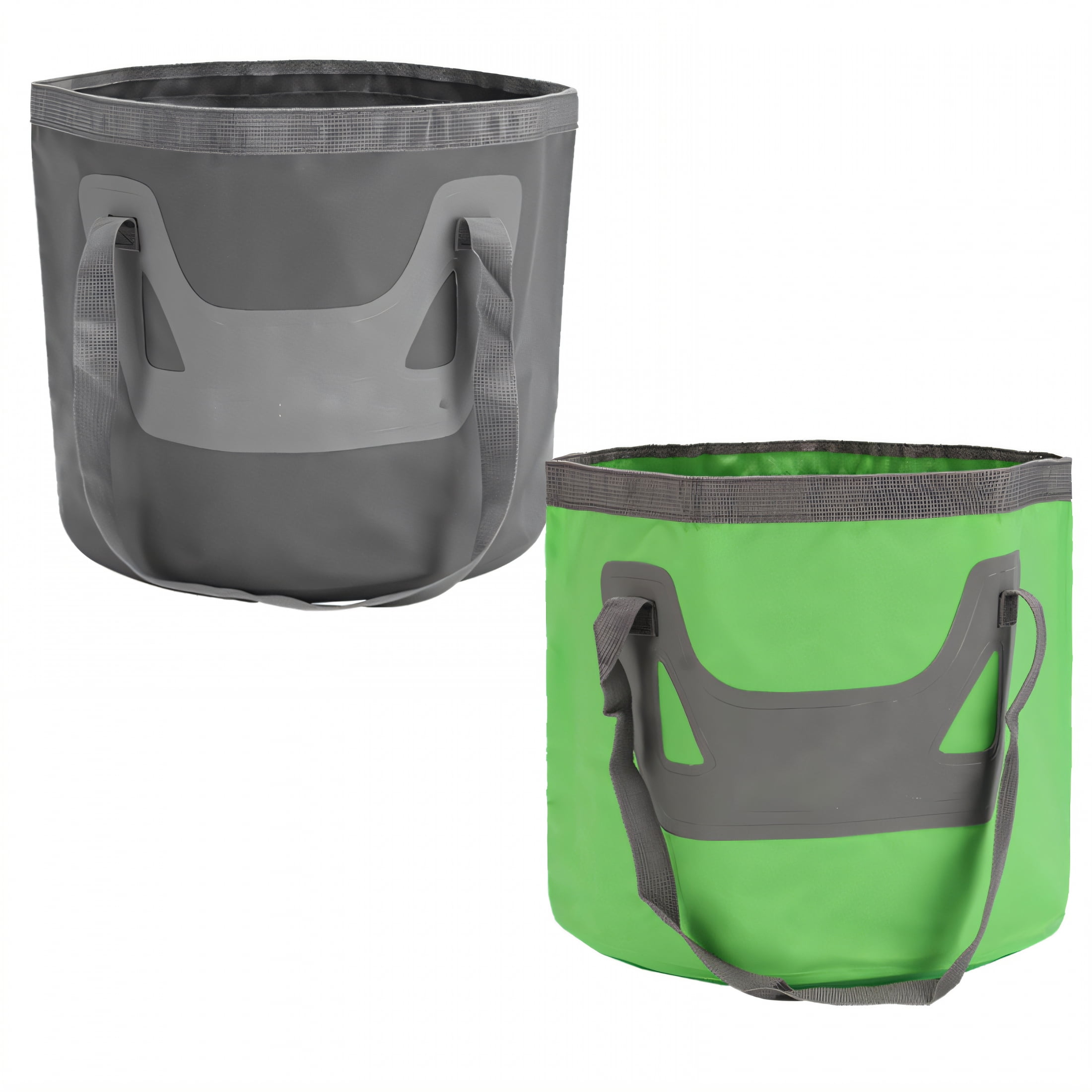 ACDANC 2Pcs Camping & Hiking Collapsible Bucket,Seamless Connection Car ...
