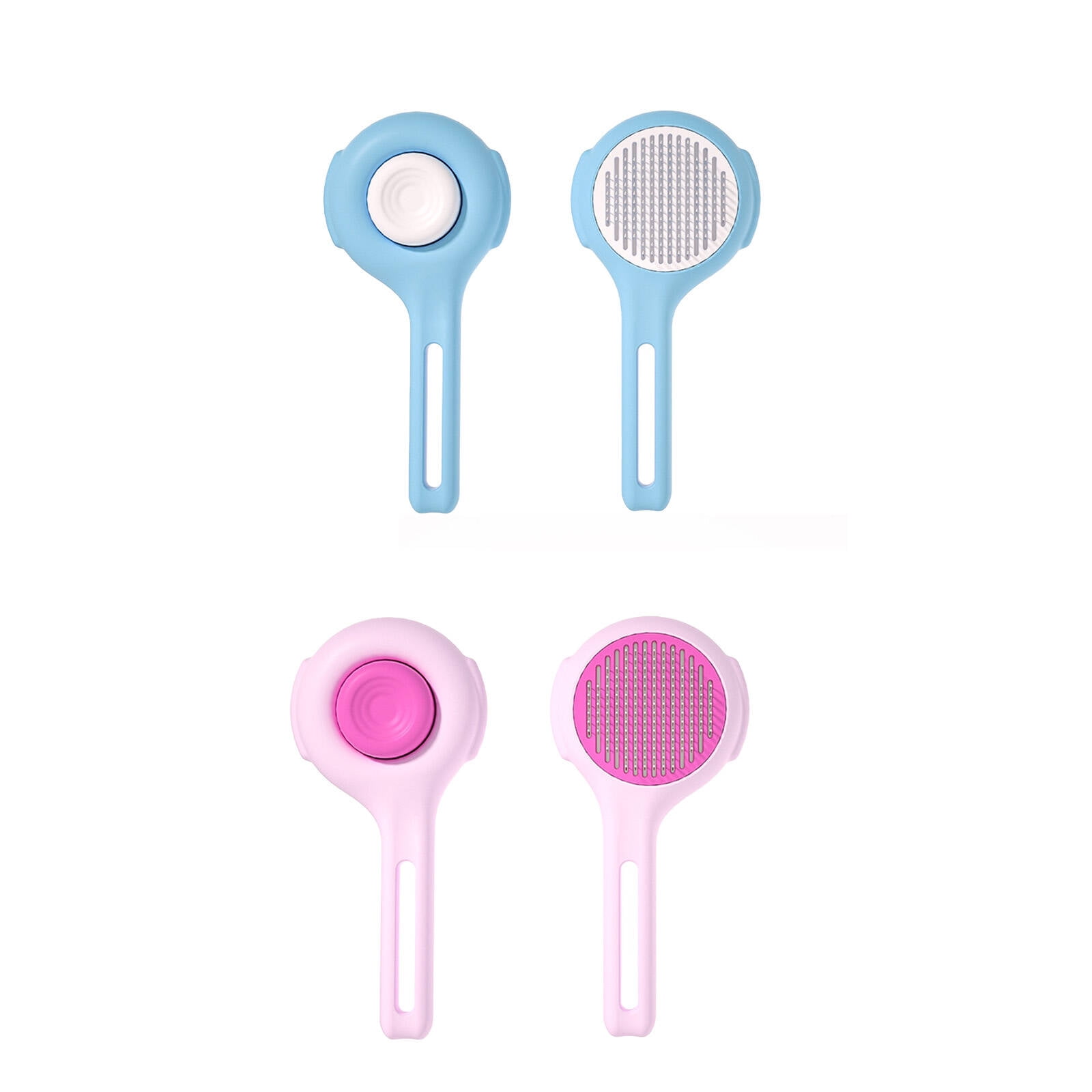 ACDANC 2Pcs Cat Brush Safe Cat Brush for Shedding Rounded Anti-Static ...