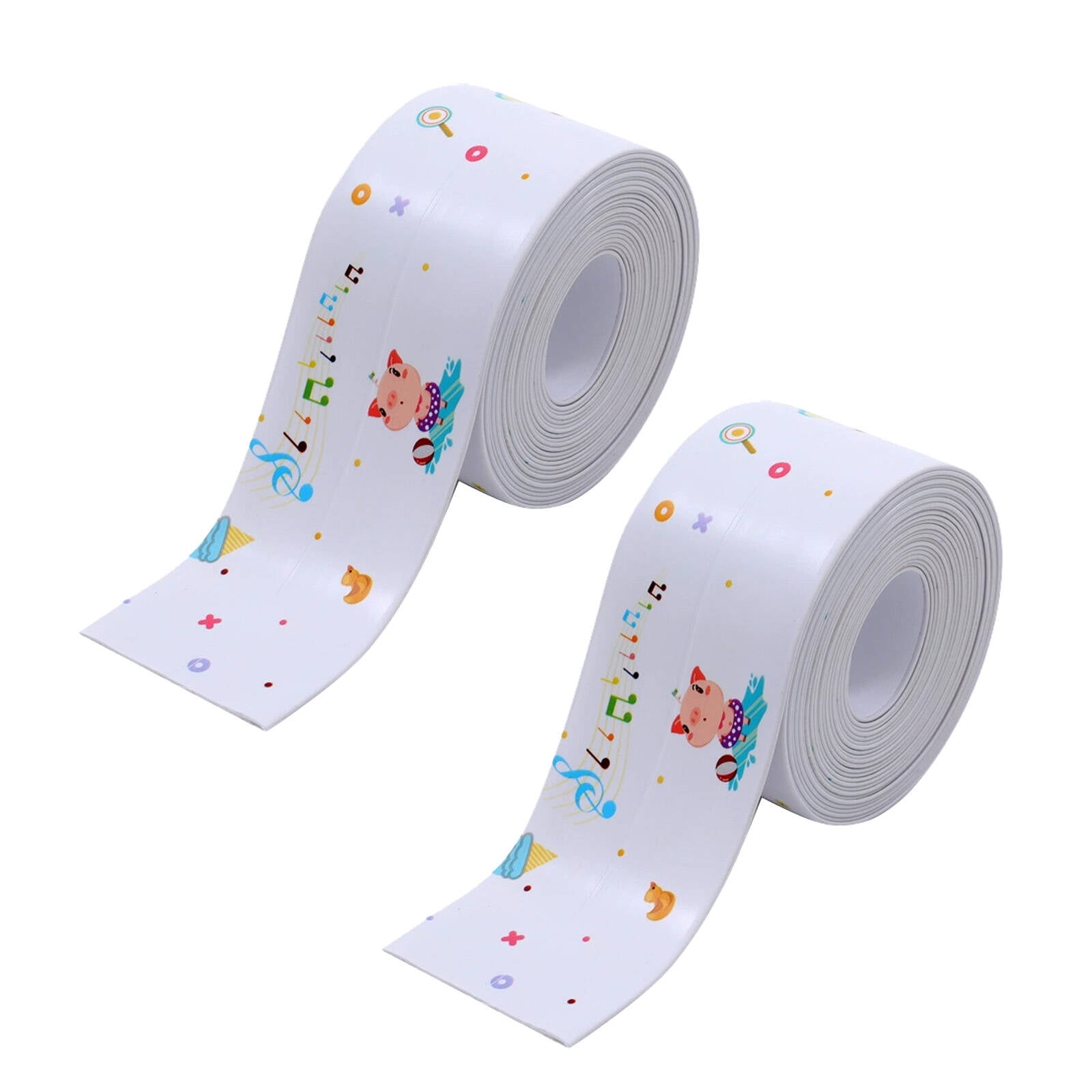 ACDANC 2Pcs Caulking Tape,Silicone Caulk,Caulk Tool,Cartoon Animation ...