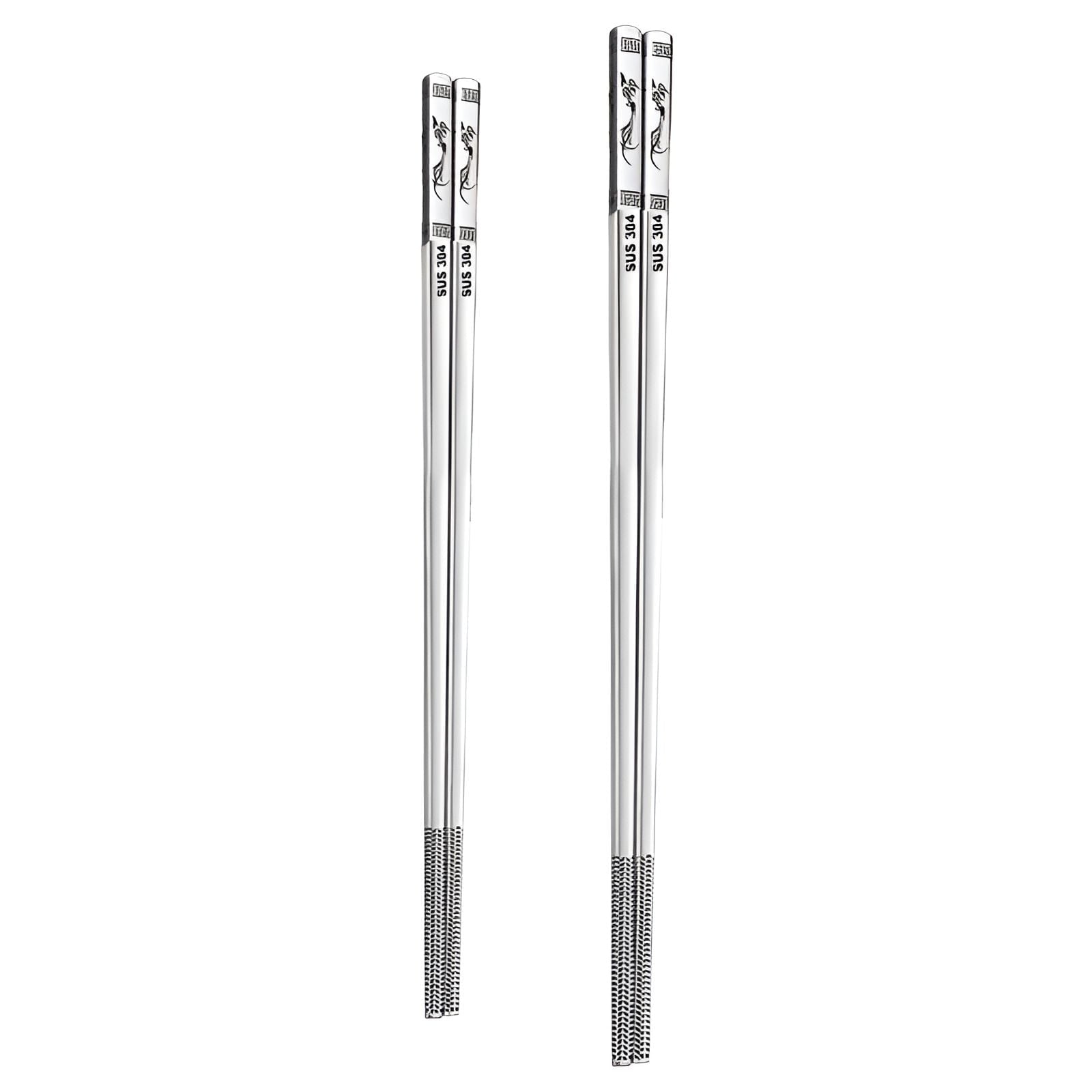 ACDANC 2Pcs Chopsticks,Hollow Structure Chopsticks,Corrosion-Resistant ...