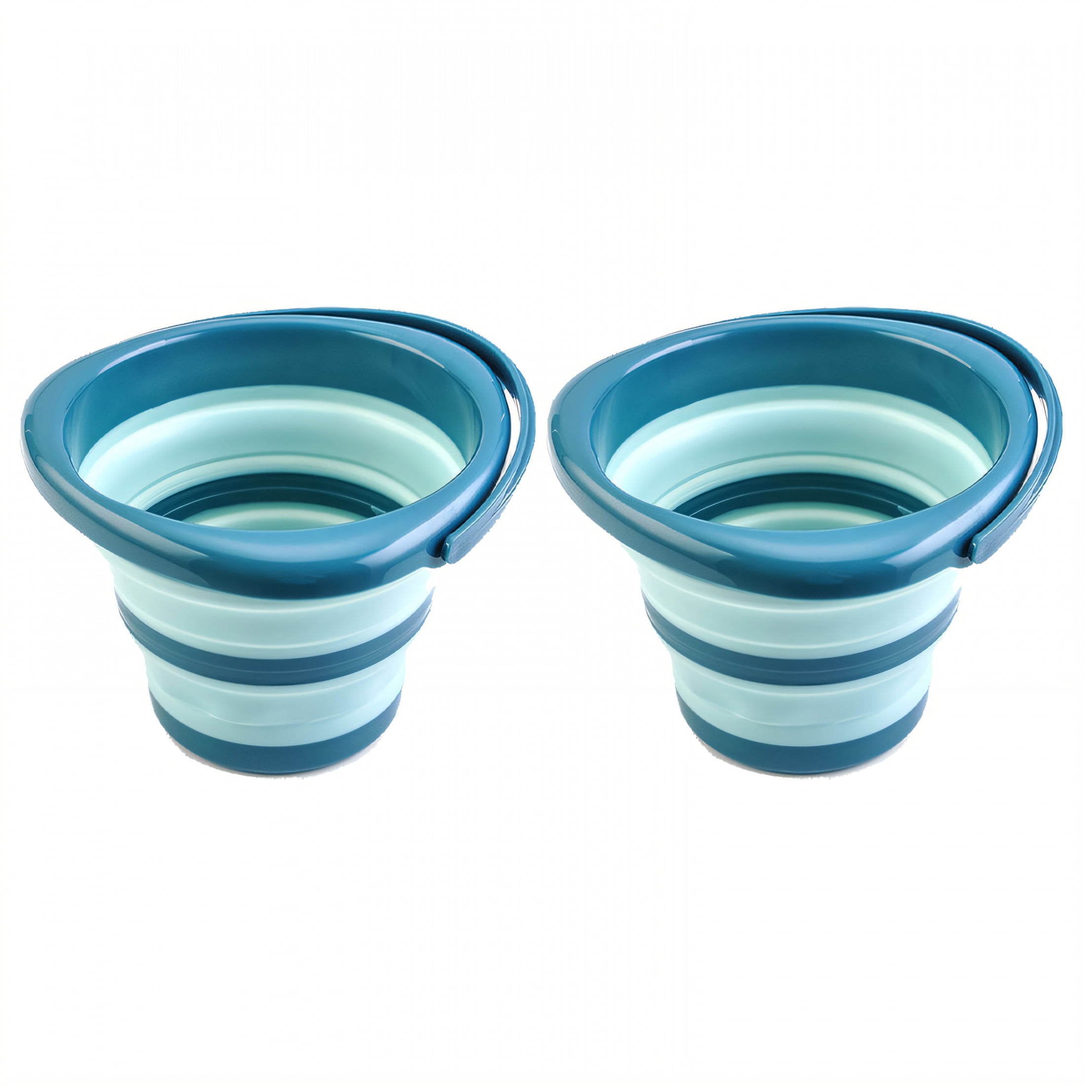 ACDANC 2Pcs Collapsible Bucket,Smooth Water Flow Mop Bucket,Suitable ...