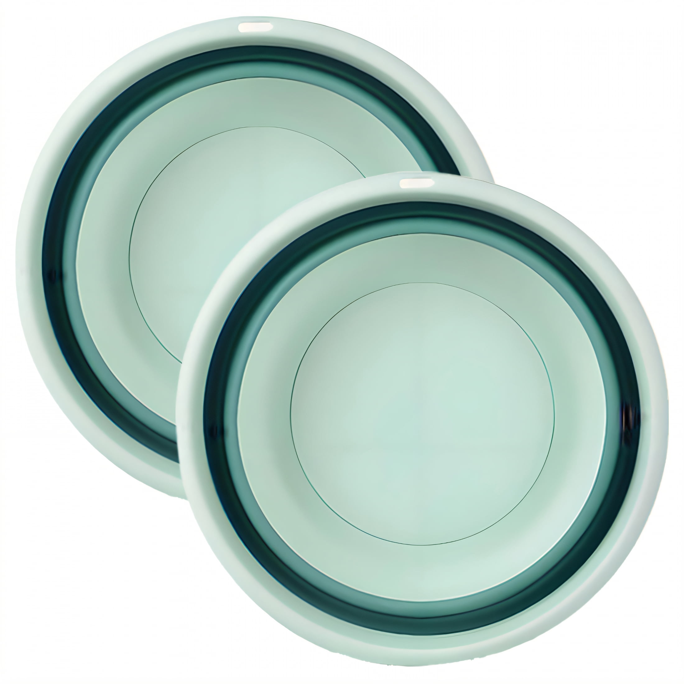 ACDANC 2Pcs Collapsible Dish Basin,Clean Contour Shape Wash Basin ...