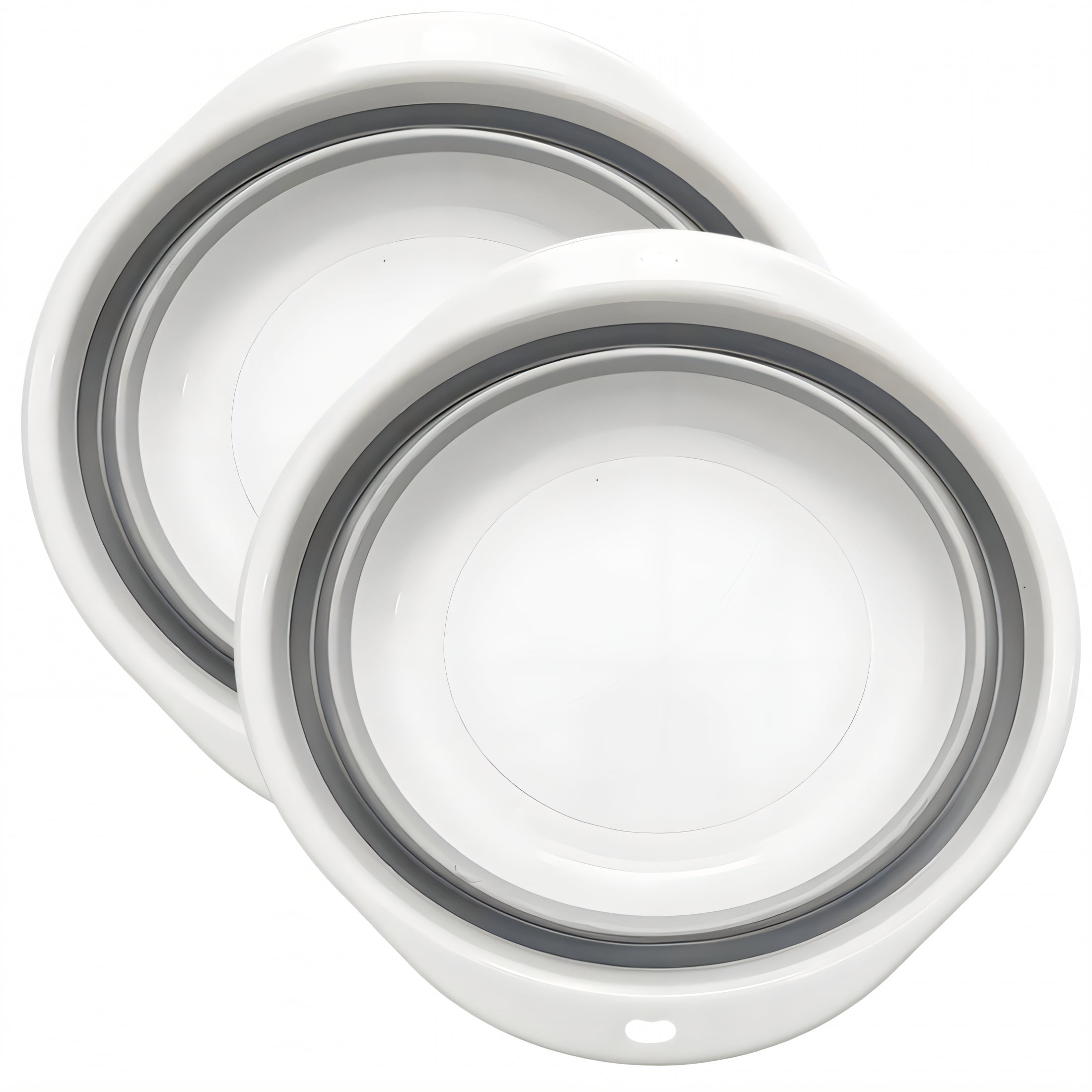 ACDANC 2Pcs Collapsible Dish Basin,Easy Access & Storage Wash Basin ...