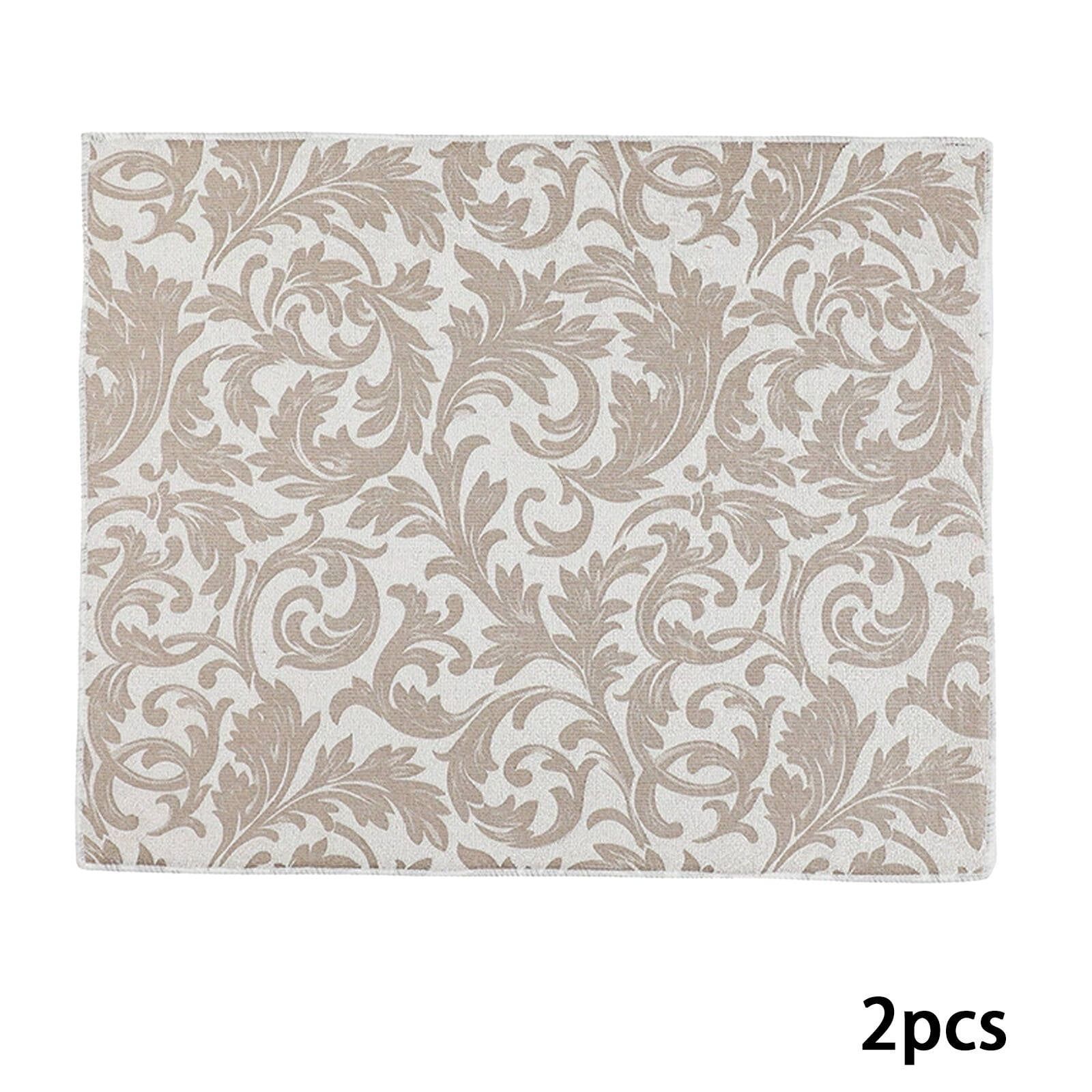ACDANC 2Pcs Dish Mat Anti-Slip Bottom Design Kitchen Drying Mat Easy to ...