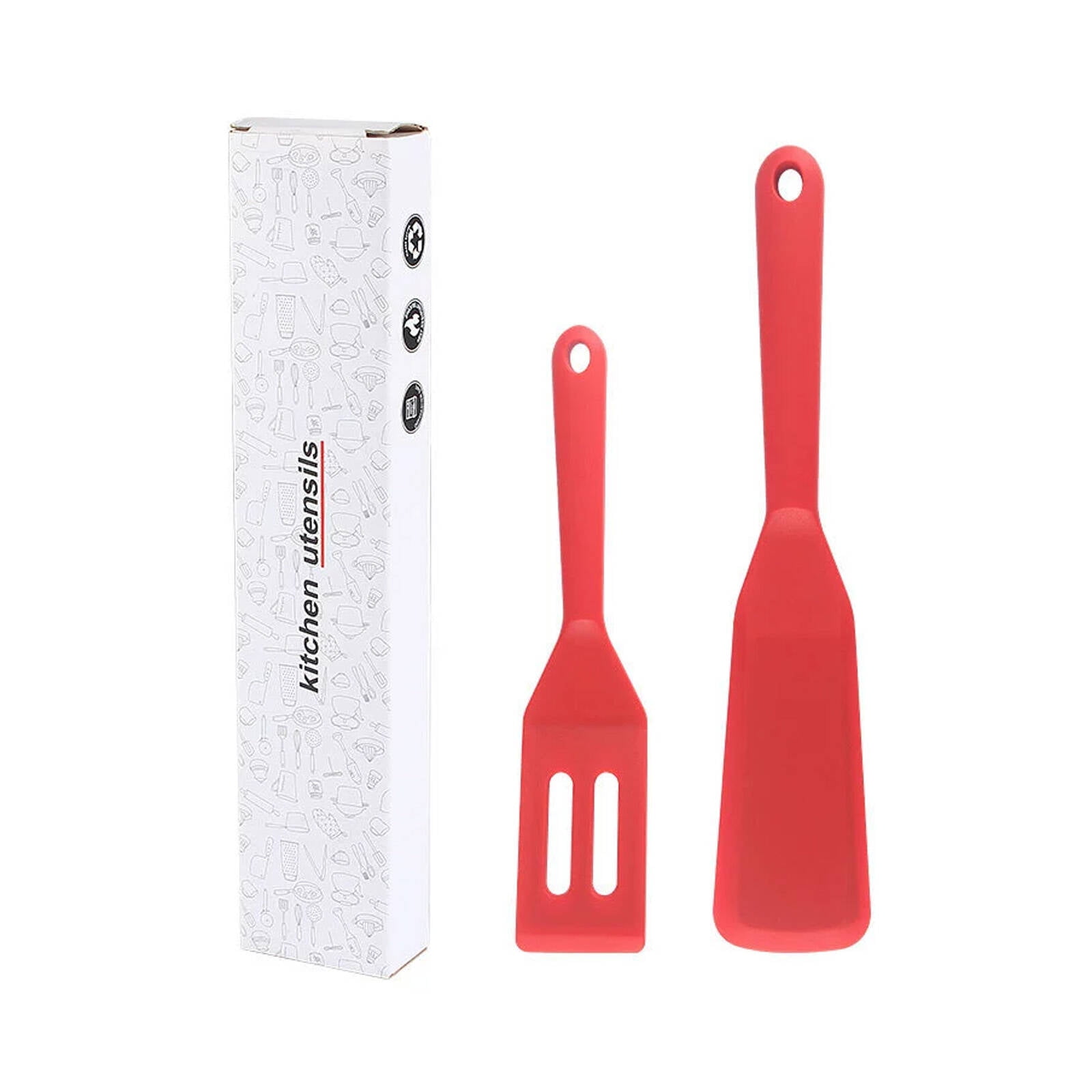 ACDANC 2Pcs Egg Flipper Spatula High Temperature Resistance Without ...