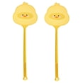 ACDANC 2Pcs Fly Swatter,Suitable for Kitchens,Cute Yellow Duck Design ...