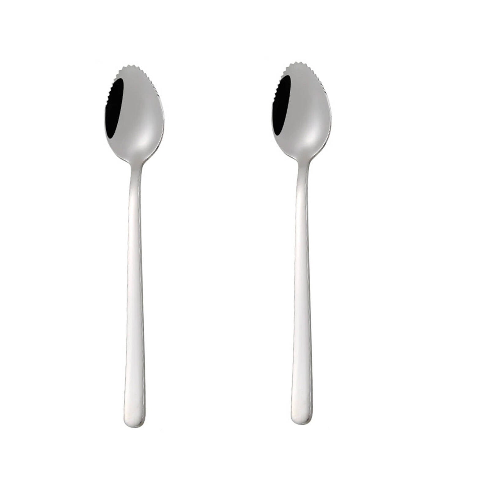 ACDANC 2Pcs Grapefruit Spoons Jagged Edge Grapefruit Spoon Polishing ...