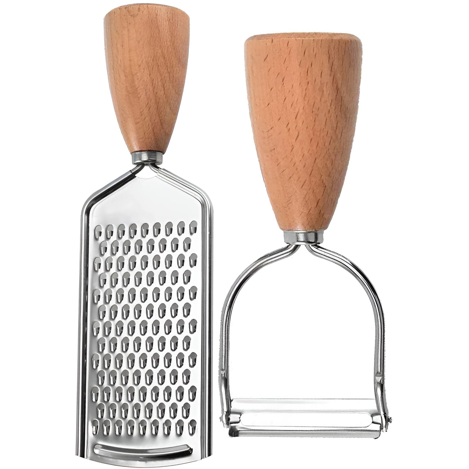 ACDANC 2Pcs Grater,Durable Design Graters for Kitchen,Compact Steel ...