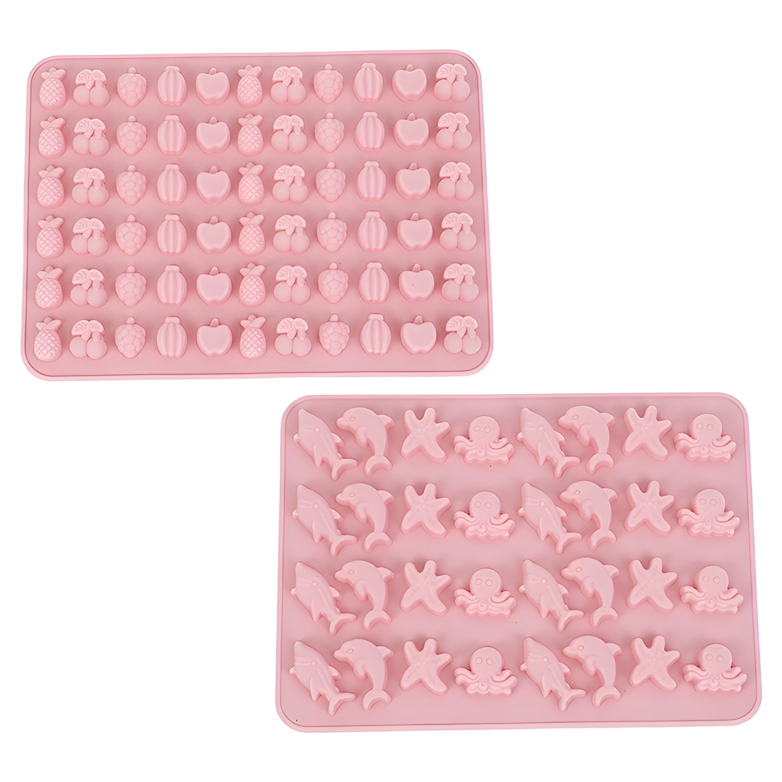 ACDANC 2Pcs Gummy Molds,Good Temperature Adaptability Chocolate Molds ...