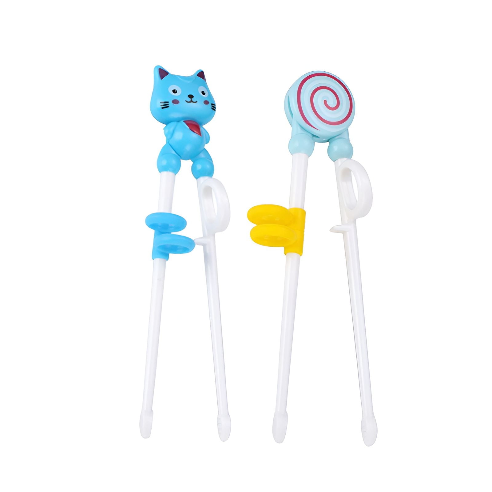 ACDANC 2Pairs Chopsticks for Kids,Wide Flat Chopstick Chopstick Helper ...
