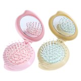ACDANC 2Pcs Mini Hair Brush,Clutter-Free Bag Travel Hair Brush,Mini ...