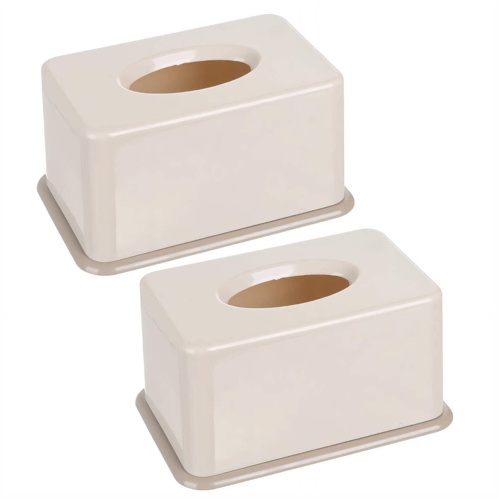 ACDANC 2Pcs Paper Towel Holder,Creative Lift Rod Plastic Tissue Cube ...