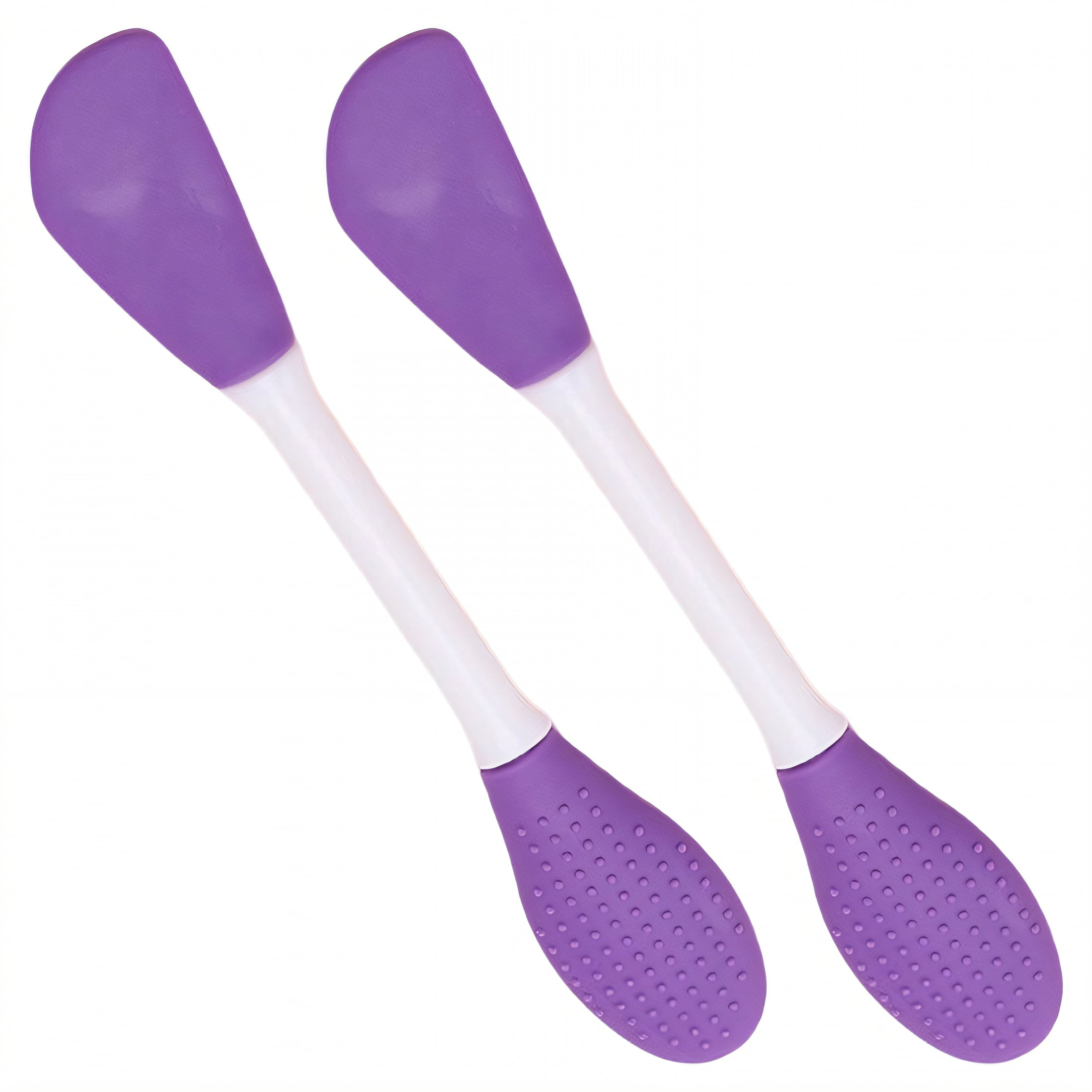ACDANC 2Pcs Silicone Face Scrubber,Double-Ended Face Exfoliator ...