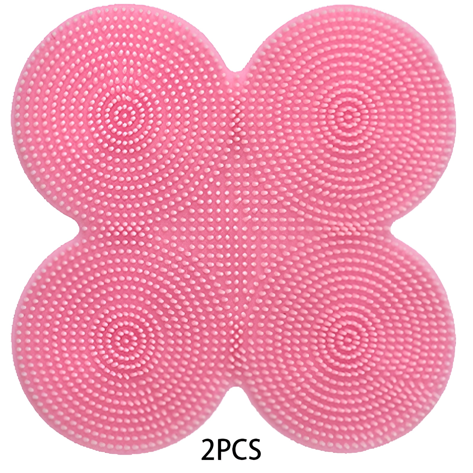 ACDANC 2Pcs Silicone Face Scrubber,Rinse Clean with Water Face ...