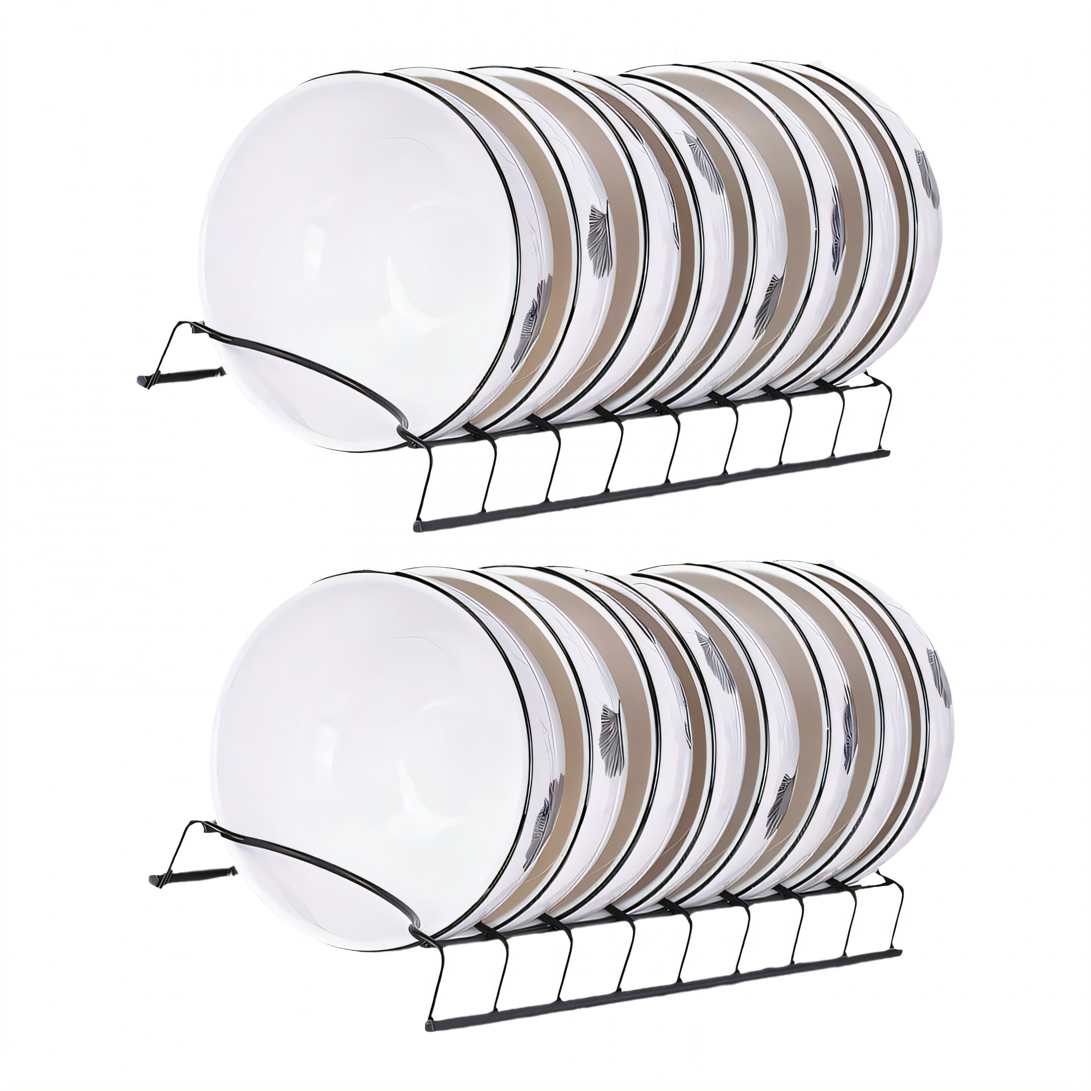 ACDANC 2Pcs Small Dish Drying Rack,1Layer Dish Racks for Kitchen ...