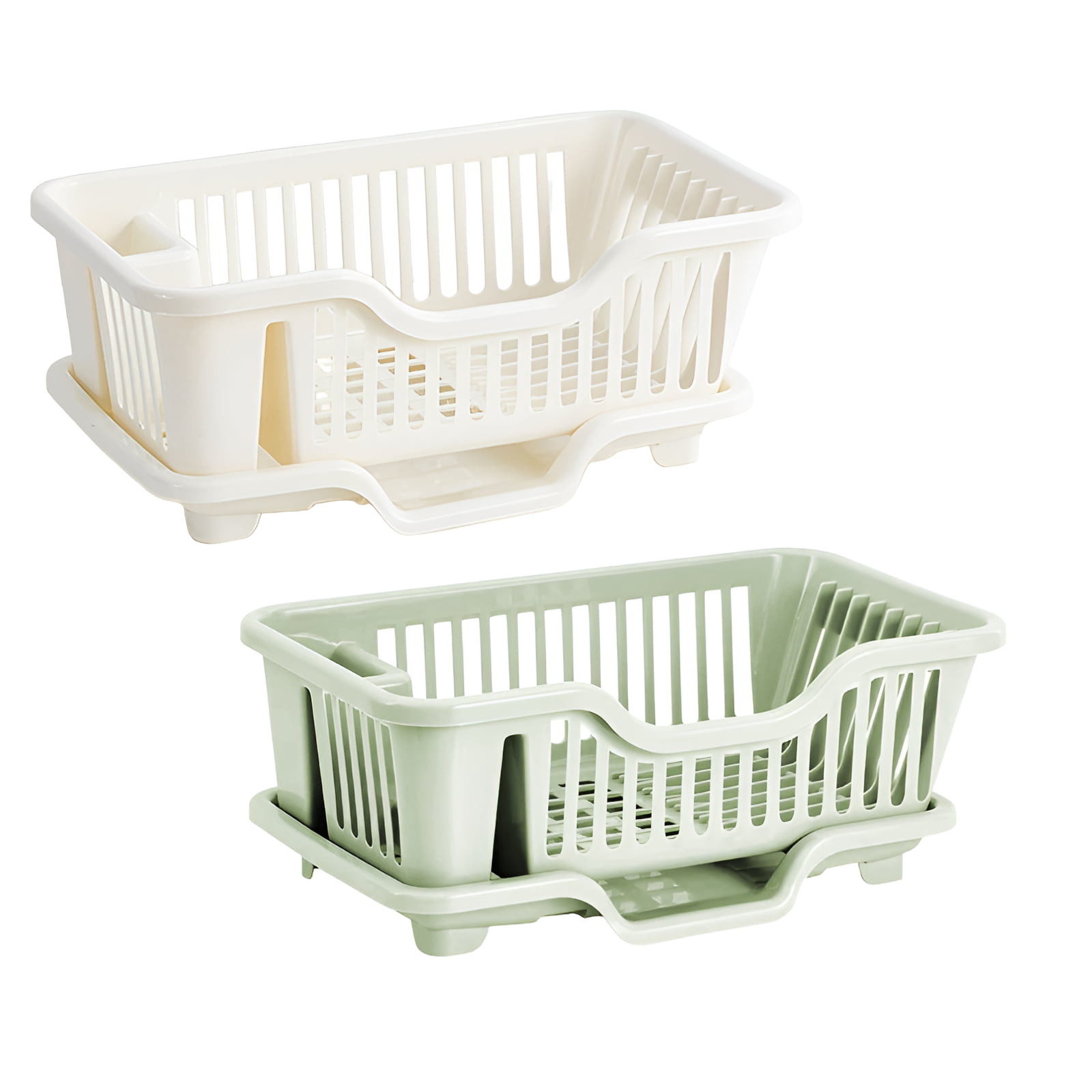 ACDANC 2Pcs Small Dish Drying Rack,Integrated Design Dish Drying Rack ...