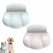 Ruff 'n Ruffus Double Sided Pet Rake Brush | Reduces Shedding + Free ...