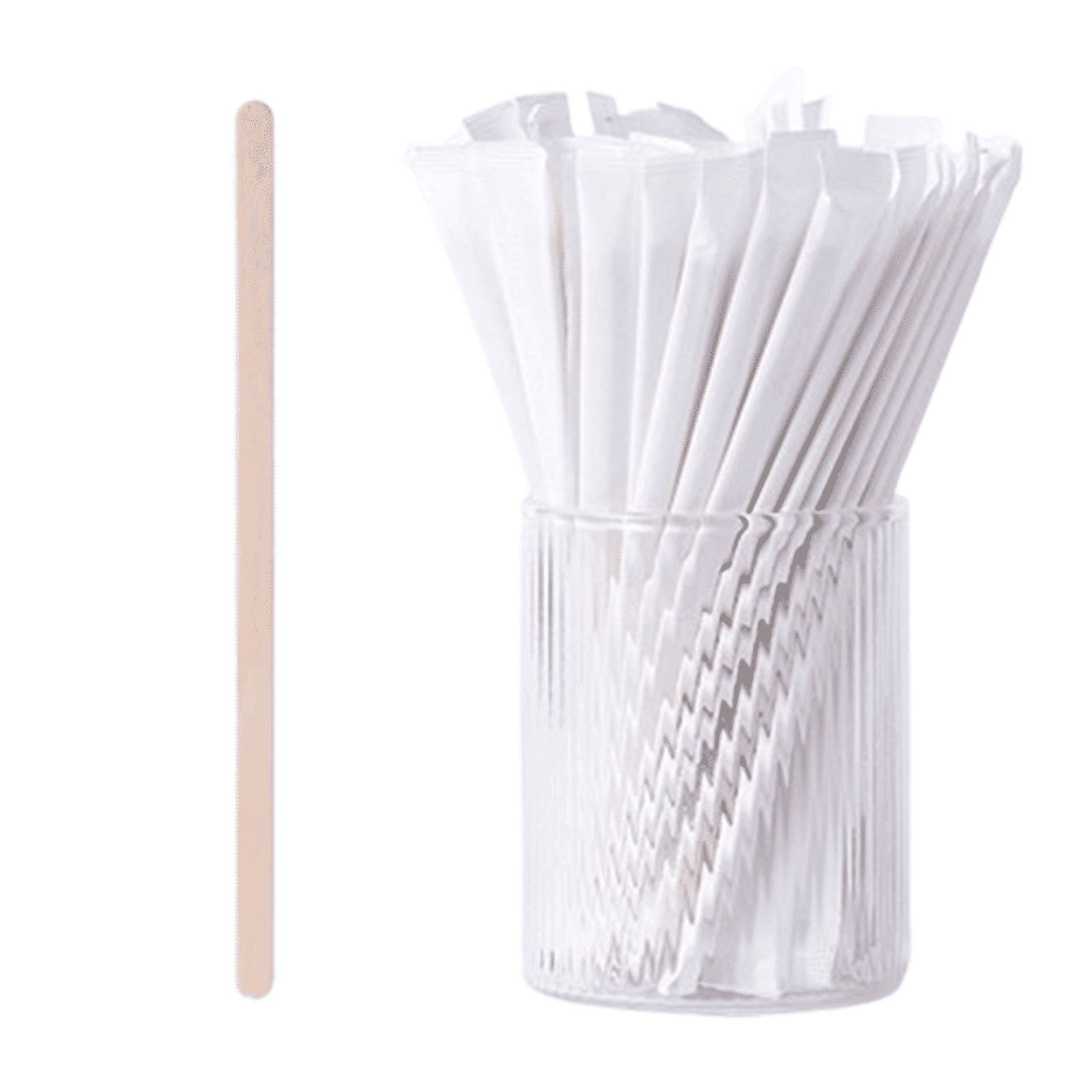ACDANC 2Pcs Wooden Coffee Stirrer one-Time Design Disposable Stirrer ...