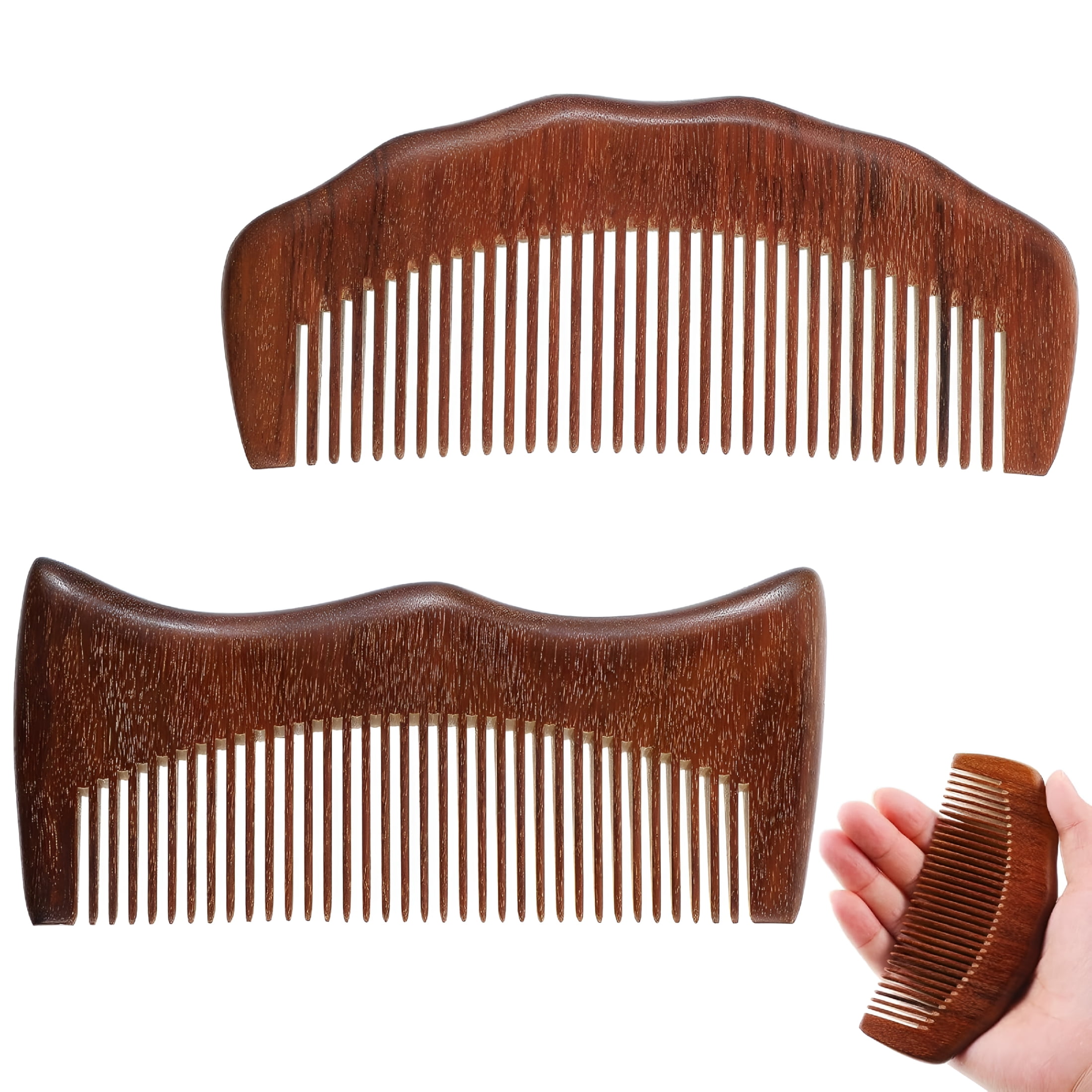 ACDANC 2Pcs Wooden Labor Comb, Birth Comb for Labor Wooden Natural ...