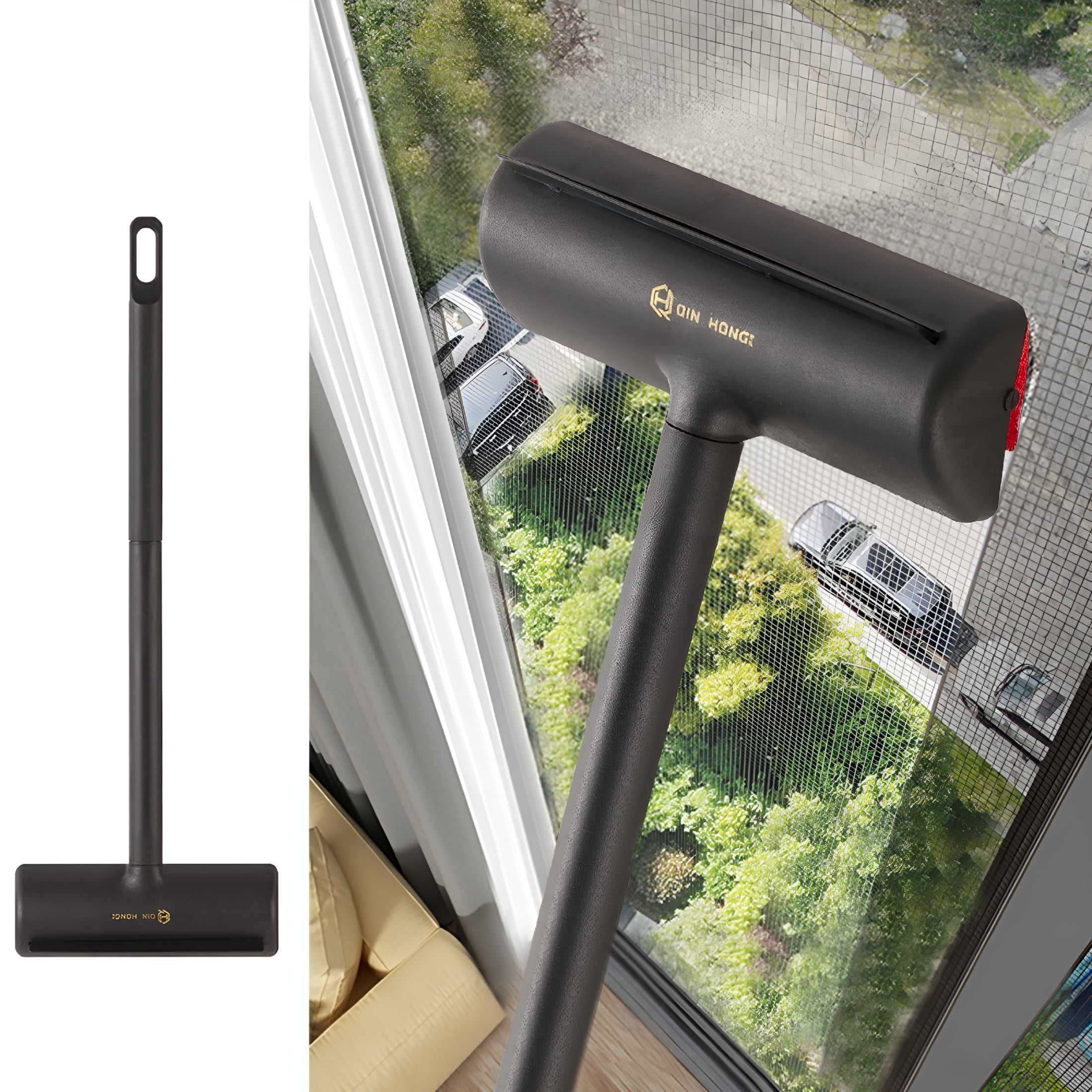 ACDANC 3 In 1 Window Screen Cleaner,Window Cleaning Brush,Window ...