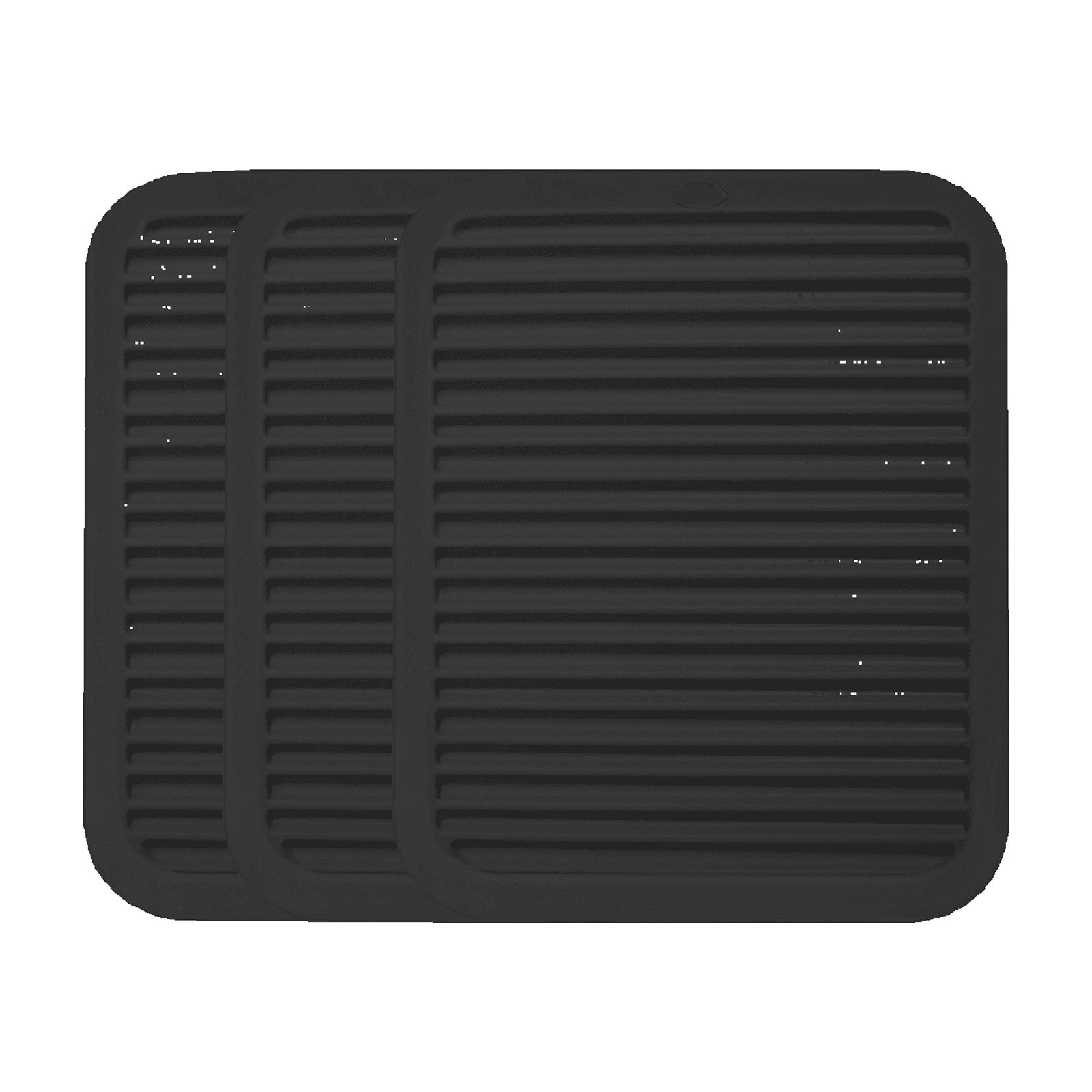 ACDANC 3 Pcs Pot Holders,Slip Resistance Silicone Mats for Kitchen ...