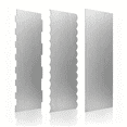 ACDANC 3 Pcs Stainless Steel Cake Scraper,8.6-Inch Double Sided ...