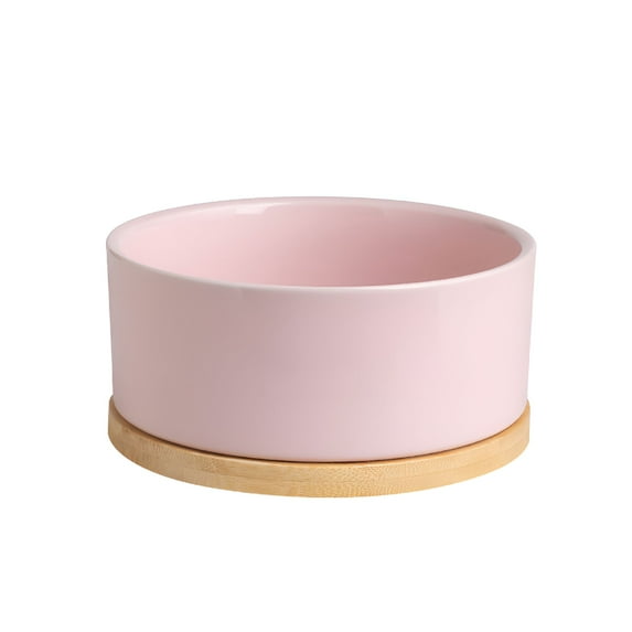 ACDANC 2026 New 350Ml Heated Cat Bowl Thermal Pet Water Bowl with Wood ...